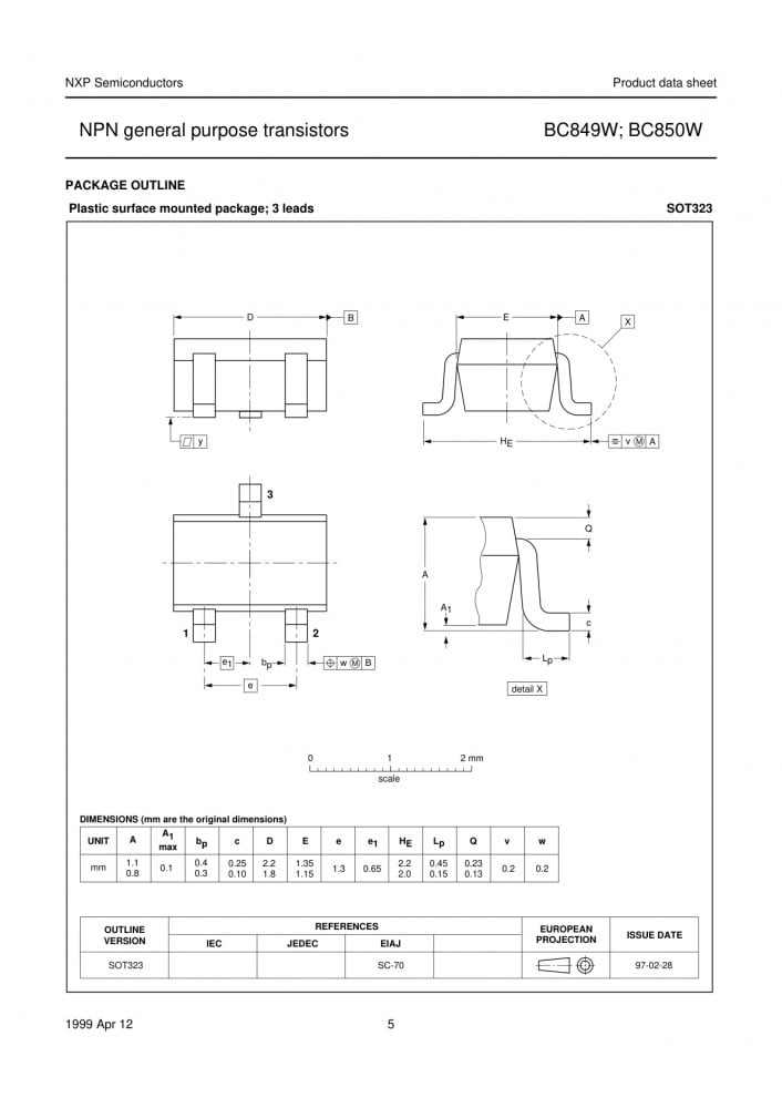 BC850CW datasheet page 6