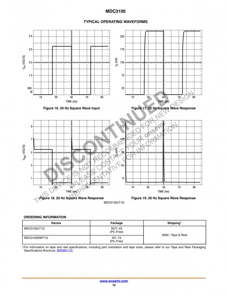 MDC3105 technical document page 10