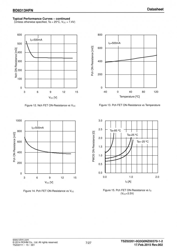 BD8313HFN-TR datasheet page 7