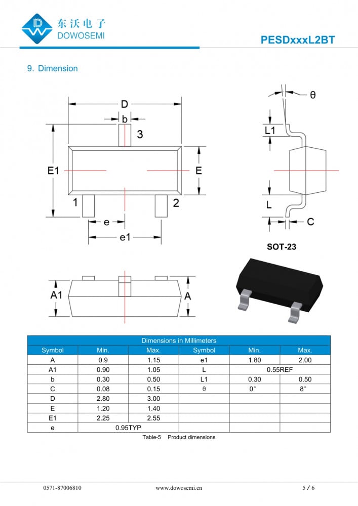 PESD12VL2BT datasheet page 5