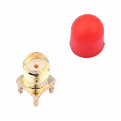 HenryTech HL-SMA-KYWHD17 Coaxial Connector (RF) Assembly