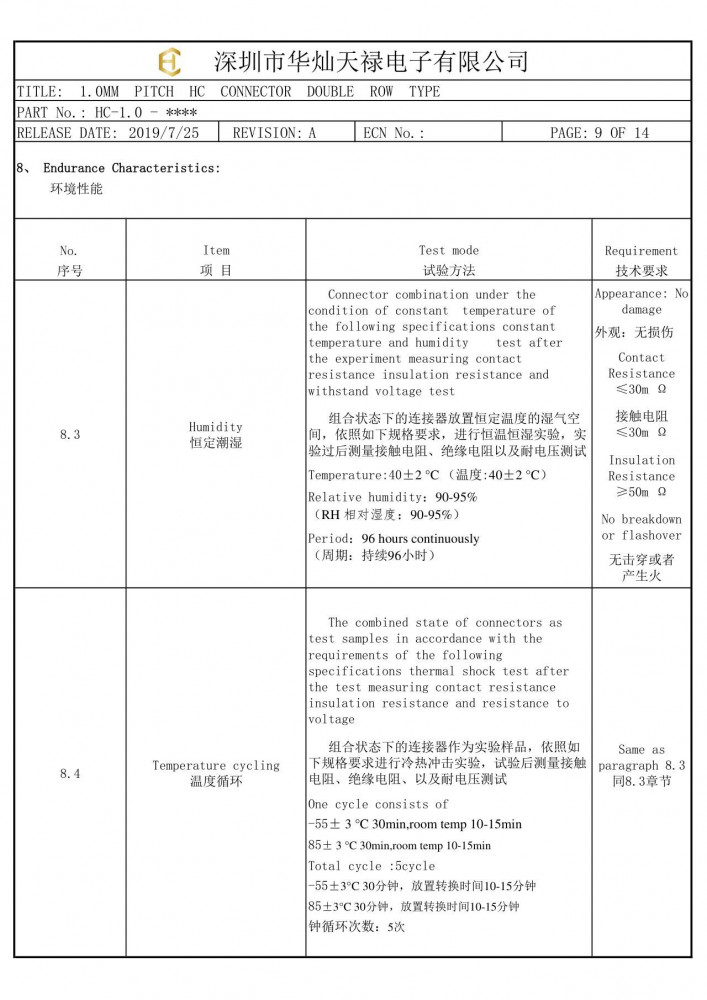 HCTL HC-1.0-4PWT-B-HW specification page 9