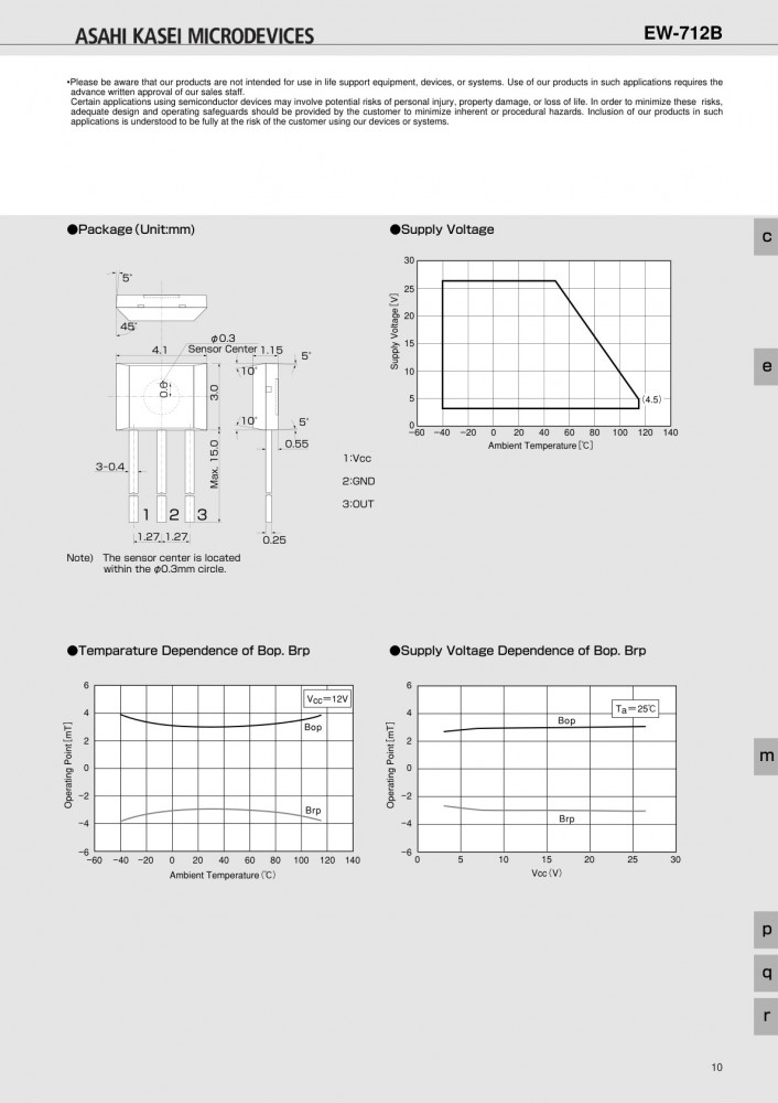 EW-712B technical document page 2