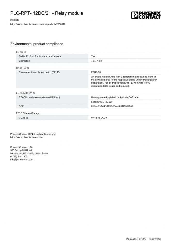 2900316 technical document page 10