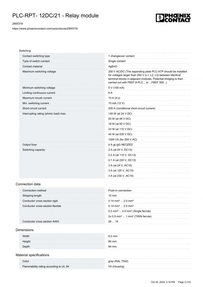 2900316 technical document page 3