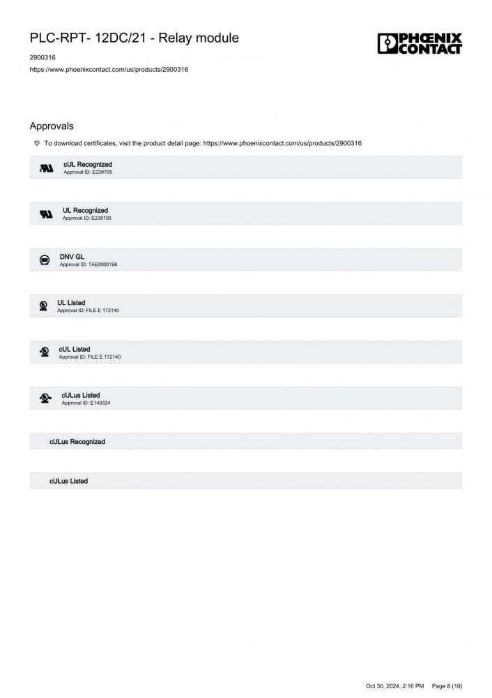 2900316 technical document page 8