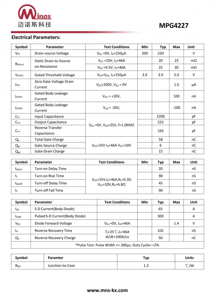 MPG4227 datasheet page 2