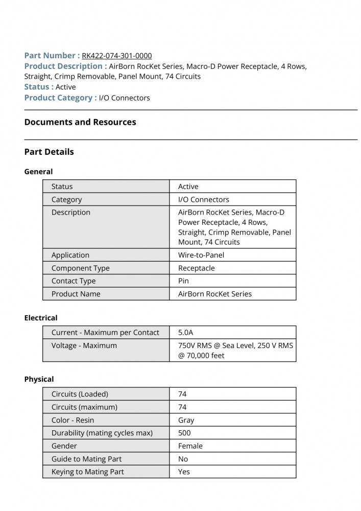 Product documentation preview, page 1