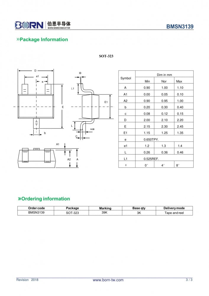 BMSN3139 datasheet page 3