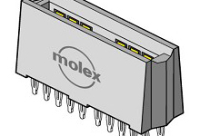 12.90mm Pitch EXTreme PowerEdge Connector, 4 Segments, 4.50mm Tail Length, Through Hole, Mates to 1.57mm Thick Card Edge or Bus Bar Tab