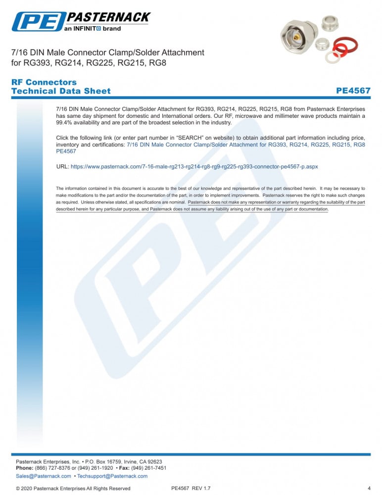 PE4567 datasheet page 4