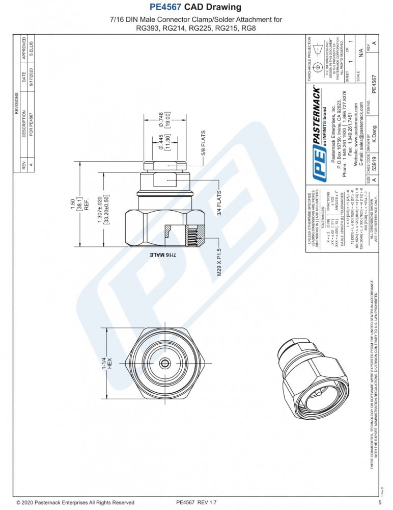 PE4567 datasheet page 5