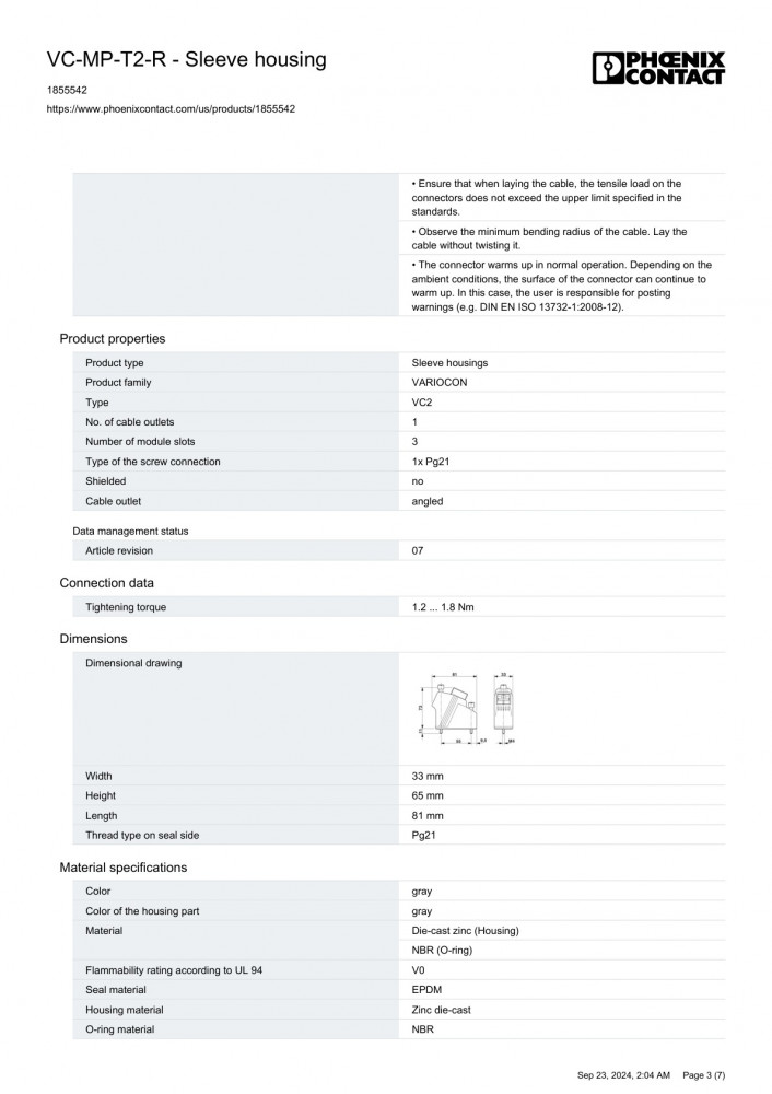 Phoenix Contact 1855542 product document page 3