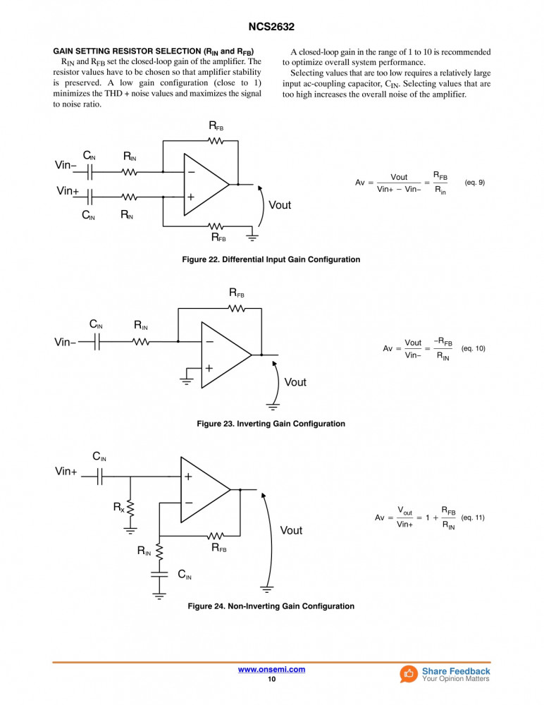 NCS2632 datasheet page 10