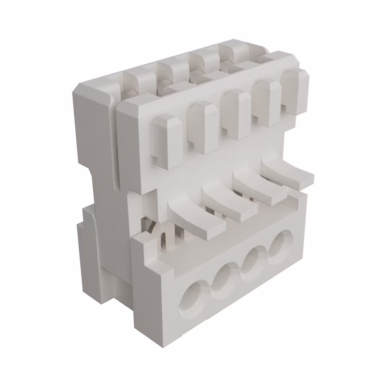 Appli-Mate RAST 2.5 Female Connector, 2.50mm Pitch, 7 Circuits, All Position Keys, Open Endwalls