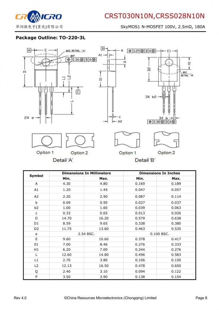 CRSS028N10N datasheet page 8