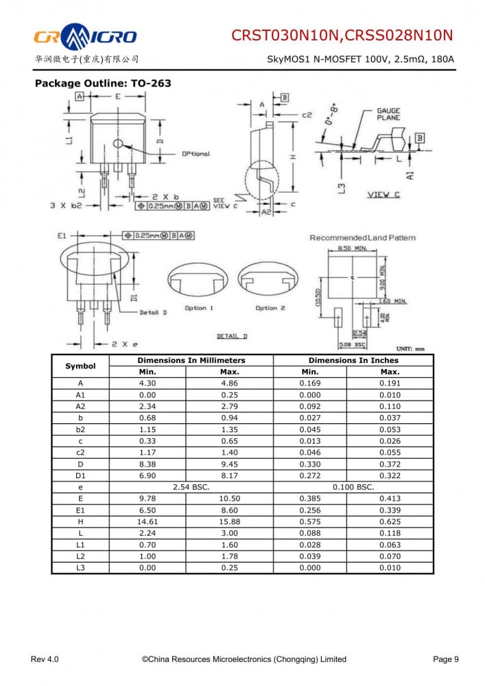CRSS028N10N datasheet page 9