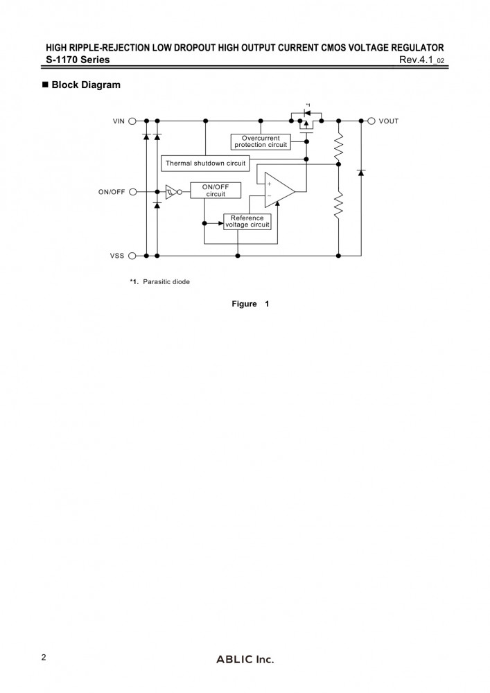 S-1170 datasheet page 2