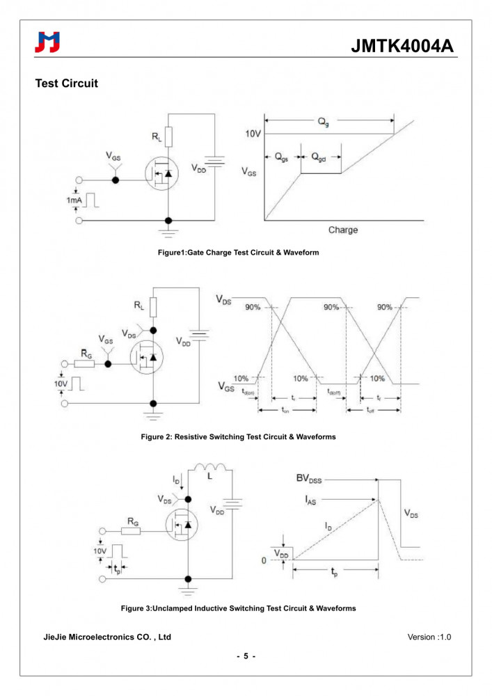 JMTK4004A datasheet page 5