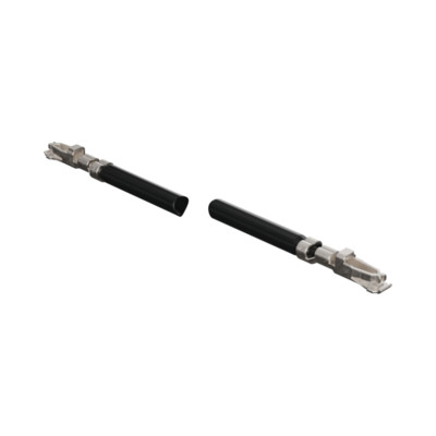 Pre-Crimped Lead Micro-Lock Plus 2.0 Female-to-Micro-Lock Plus 2.0 Female, Matte Tin (Sn) Plating, 150.00mm Length, 22 AWG, Black for sale