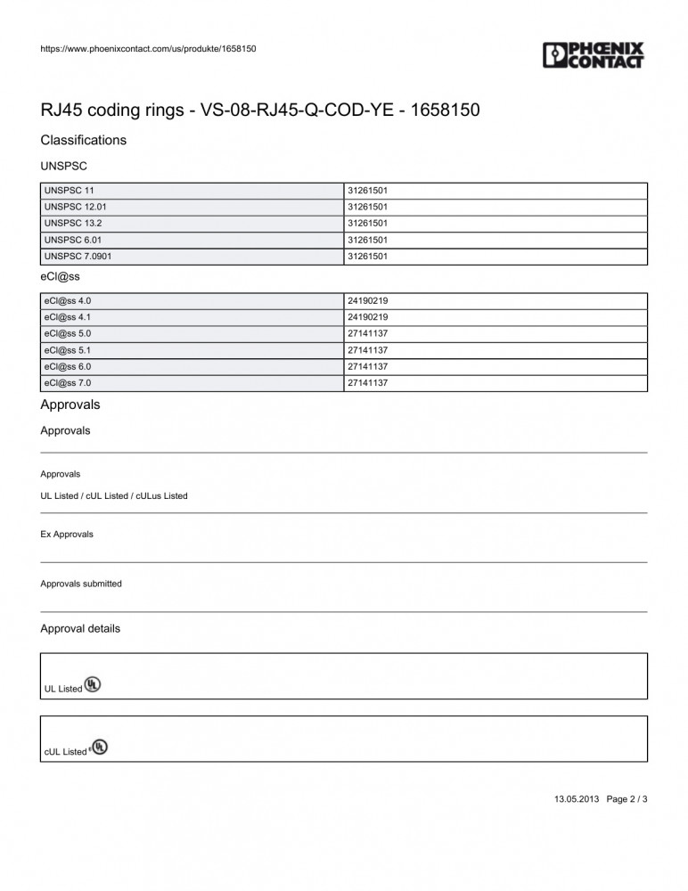 Phoenix Contact 1658150 product document image 2