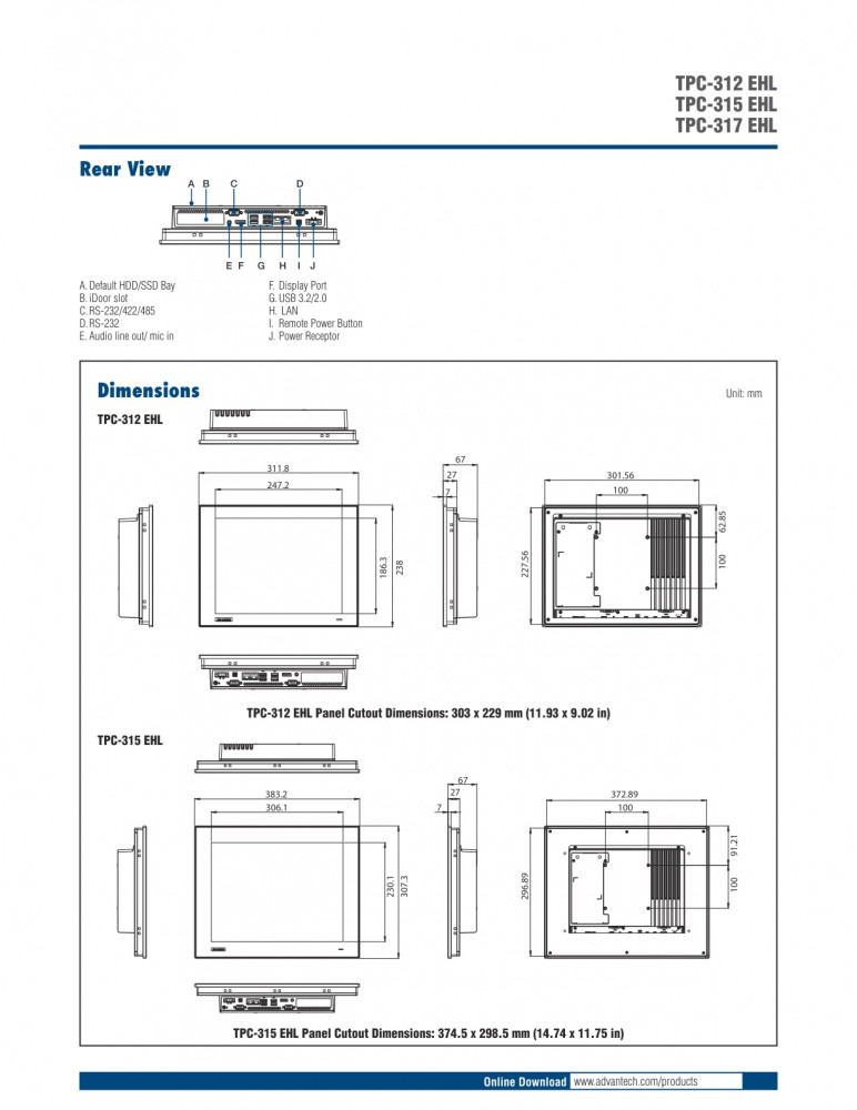 TPC-312 EHL technical document page 2