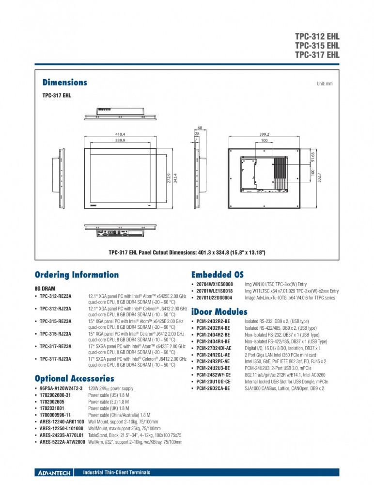 TPC-312 EHL technical document page 3