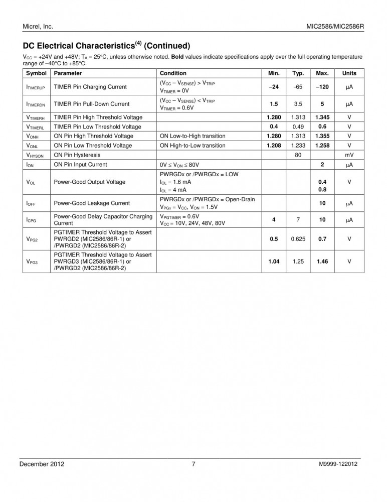 MIC2586R-2YM TR datasheet page 7