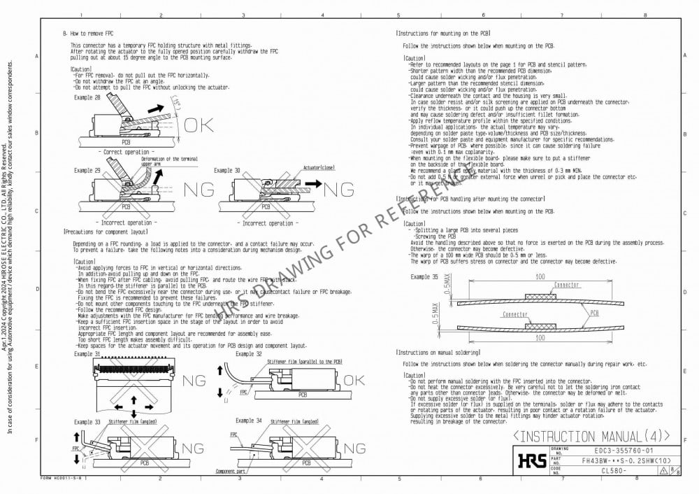 HRS FH43BW drawing page 8