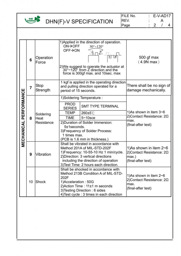 DHN-04F-T-V-T/R technical drawing page 4