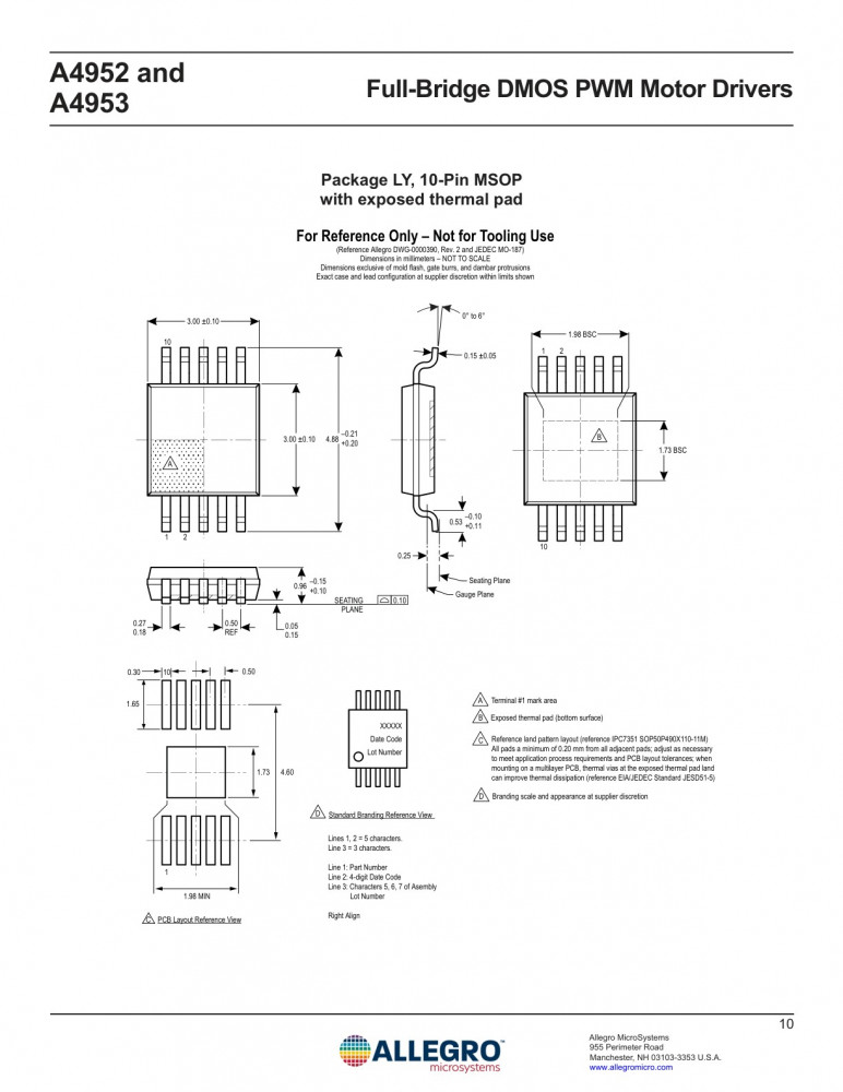 A4952 A4953 datasheet page 10