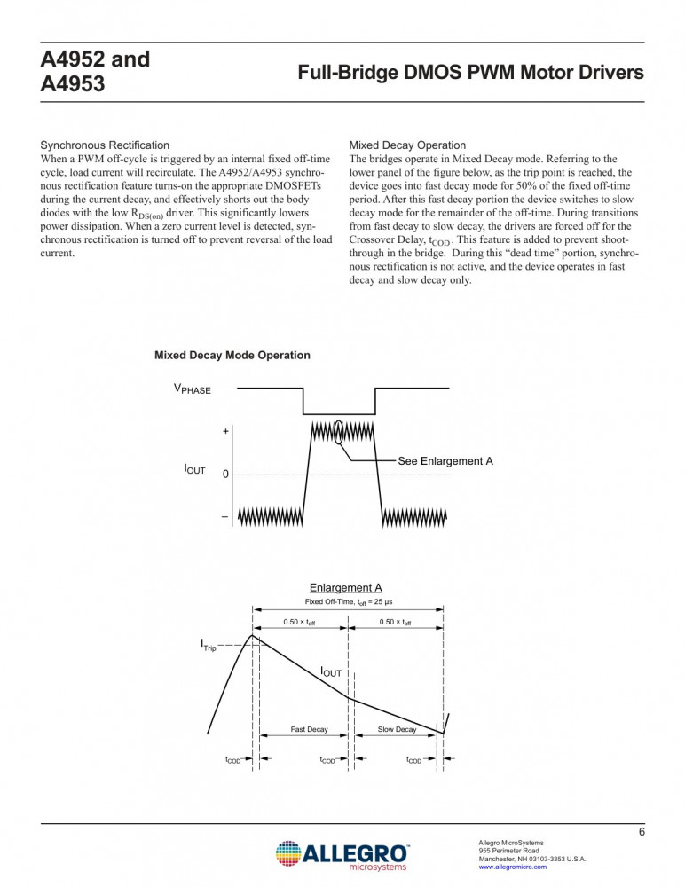 A4952 A4953 datasheet page 6