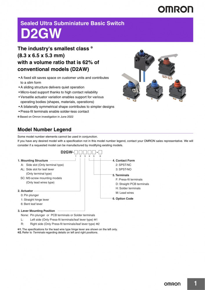D2GW technical document page 1