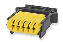 NSCC Pin Connector 3.33mm Pitch, 1.50mm Shorting Bar, Long , 5 Circuit, Black