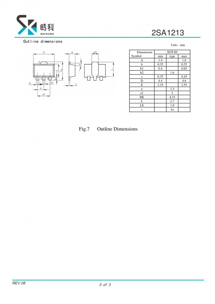 2SA1213Y datasheet page 3