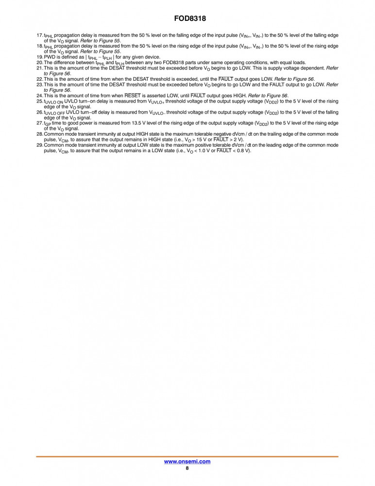 FOD8318 datasheet page 8