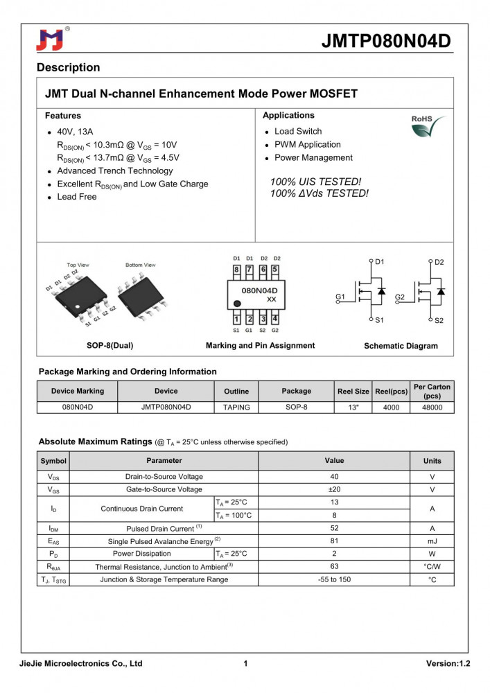Technical document page 1