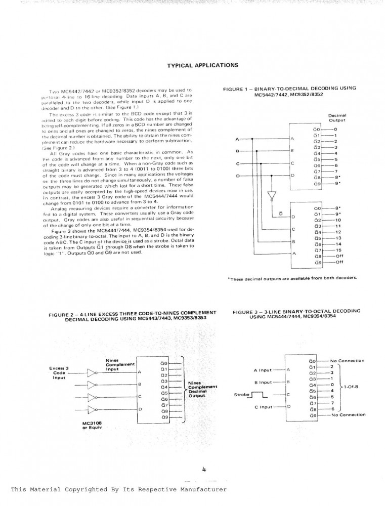 MC5442L datasheet page 4