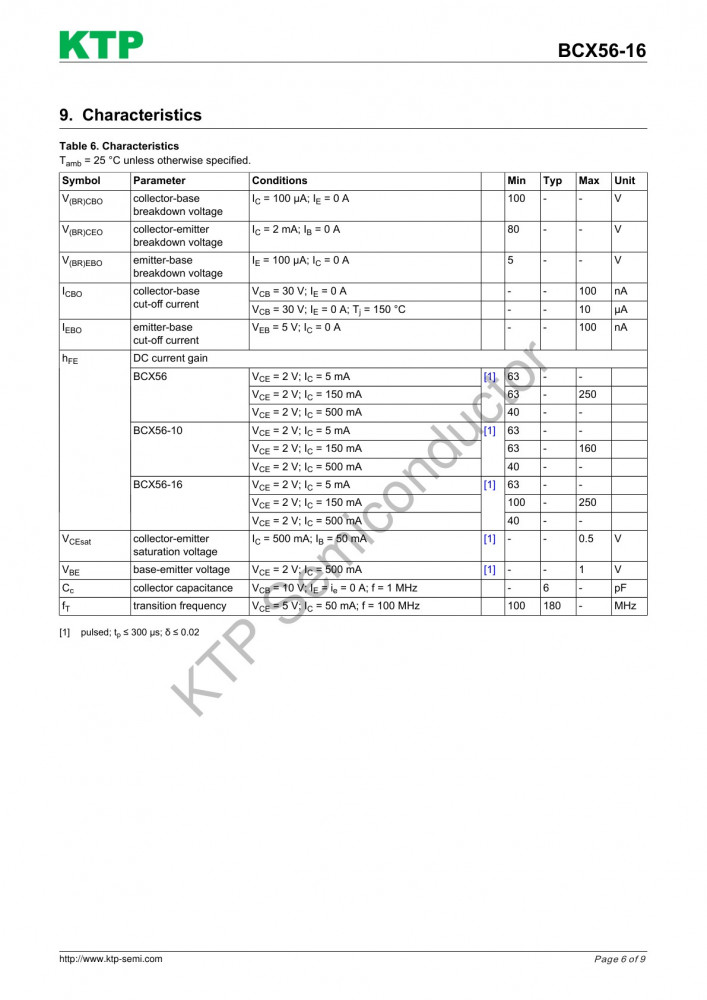 BCX56-16 datasheet page 6