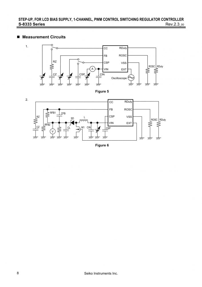 ABLIC S-8333 datasheet page 8