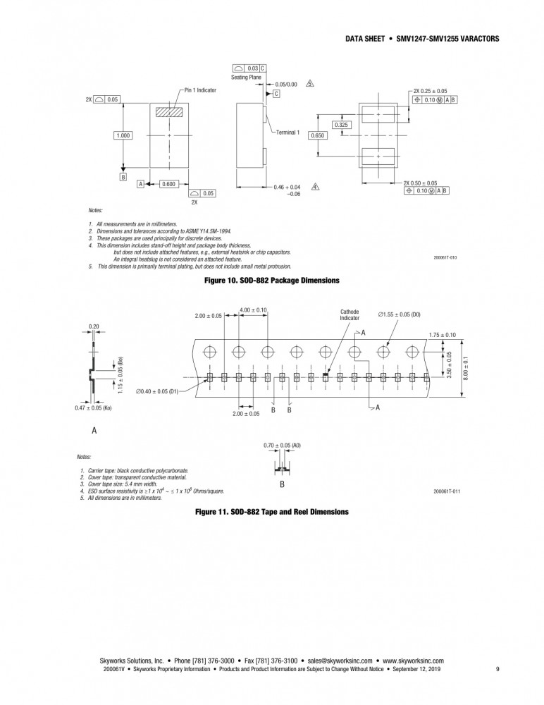 SMV1249-079LF datasheet page 9