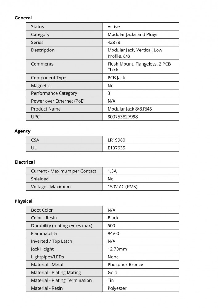 MOLEX 428788506 technical document image 2