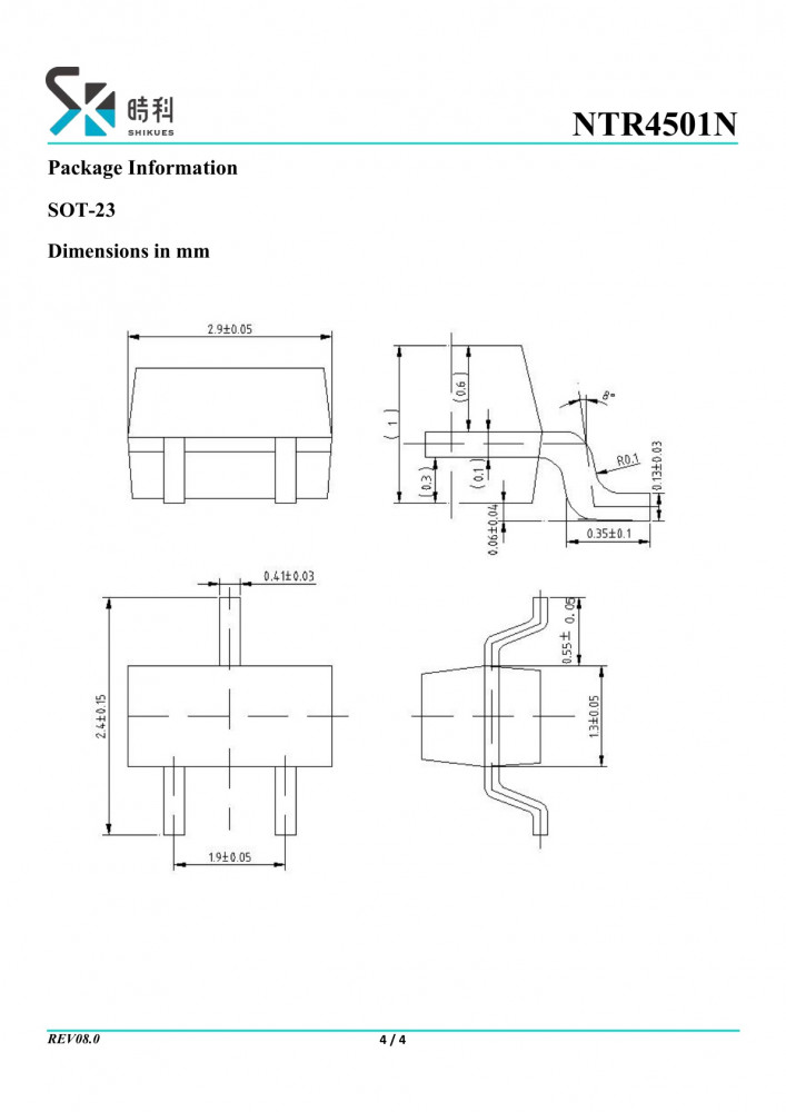 NTR4501N datasheet page 4