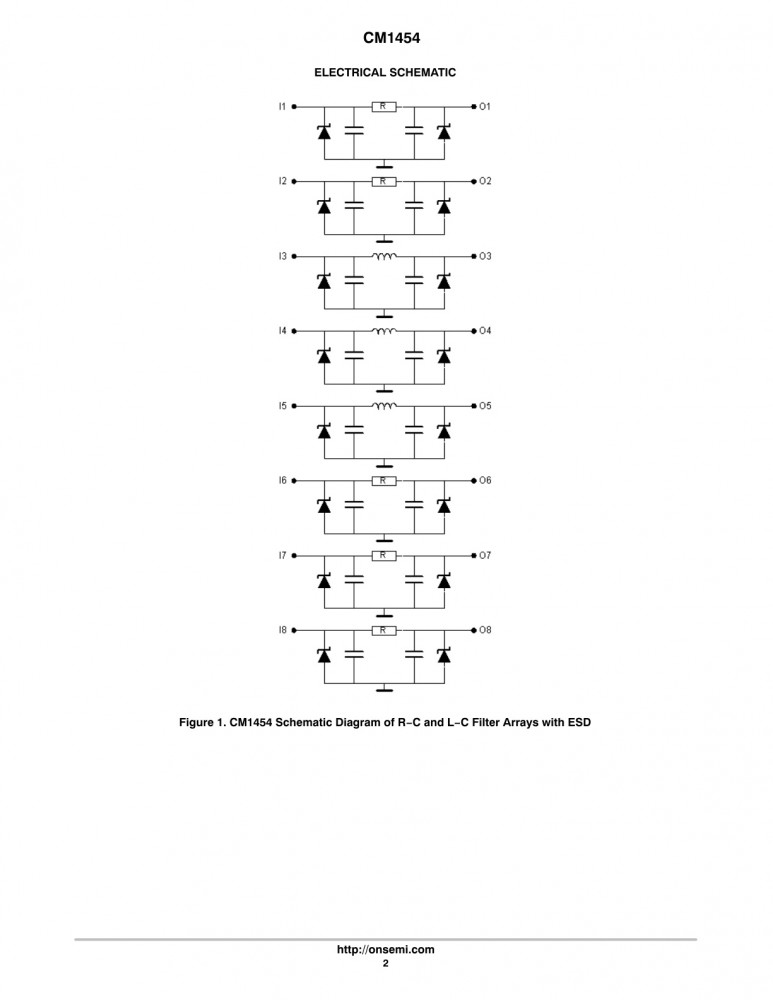 CM1454 technical document page 2
