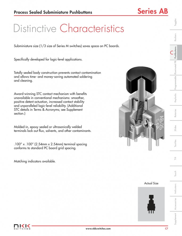 AB Series datasheet page 2