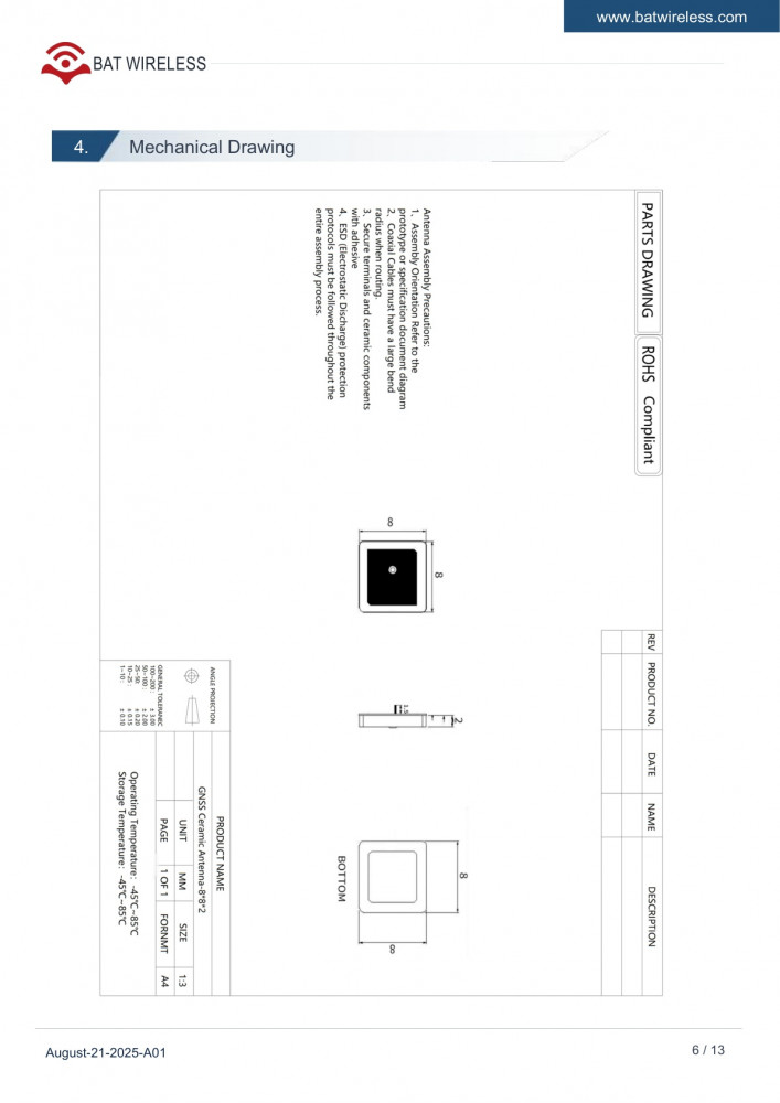 BWGNSCNX8-8W2 datasheet page 6