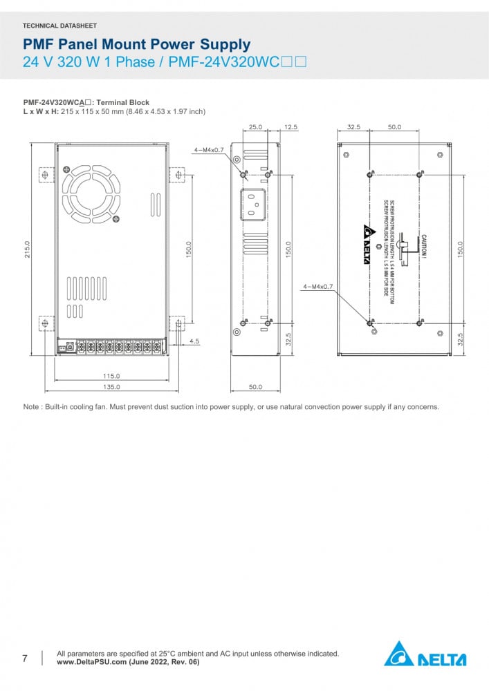 PMF-24V320WCGB datasheet page 7