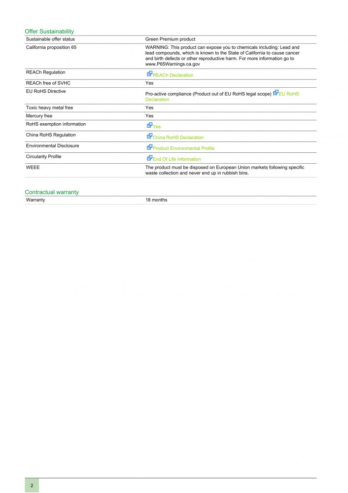 DL1CF110 technical document page 2