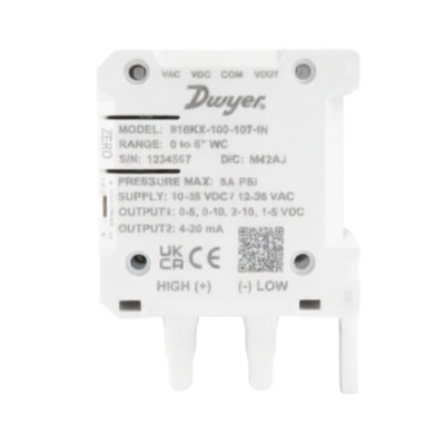 Dwyer 616KX-025-108-PA Differential Pressure Transmitter