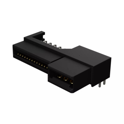 EXTreme LPHPower Receptacle Header, Right-Angle, 2 Power Contacts, 28 Signal Contacts, Select Gold (Au) Plating, for 1.57mm Thick PC Board for sale